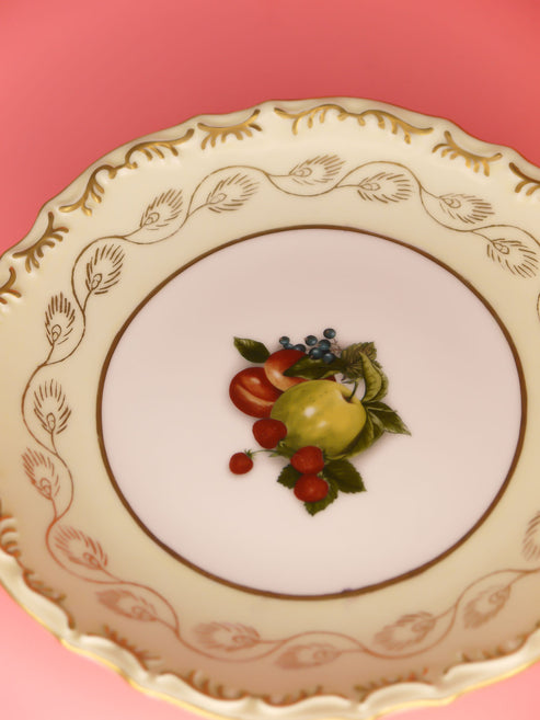 Vintage Dianti decorative fruit plate- Vintage at Goto